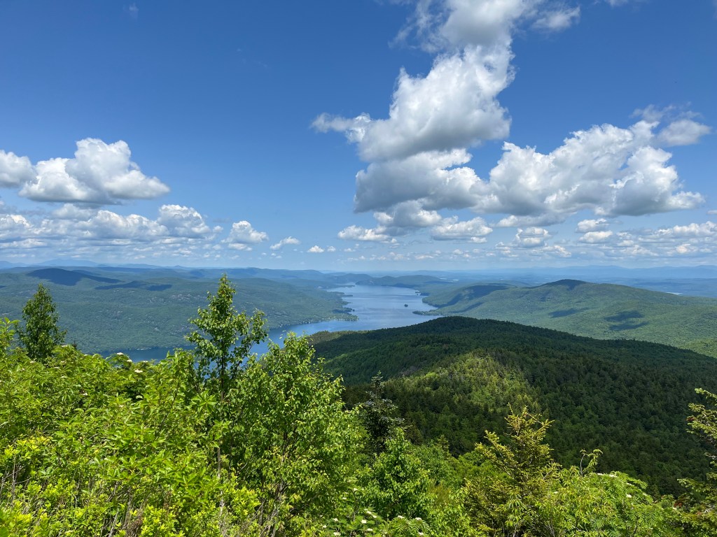 Hiking in the Adirondack Mountains – Between 2 poles