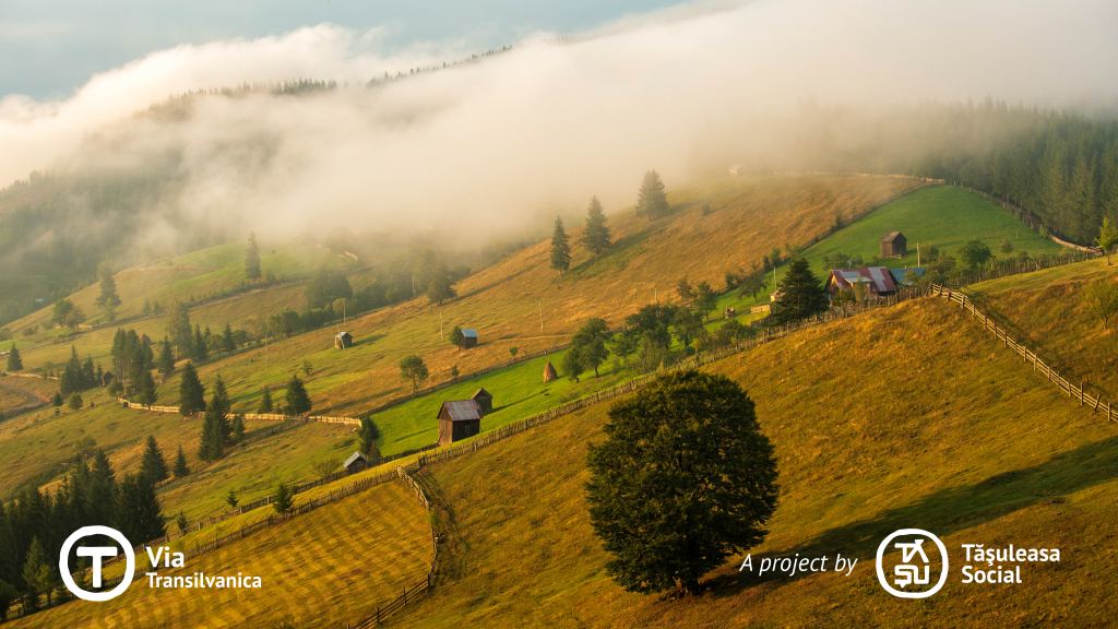 Via Transilvanica Hiking trail in Romania